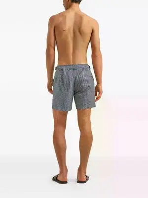 Orlebar Brown Bulldog Jacquard Swim Shorts - Blue