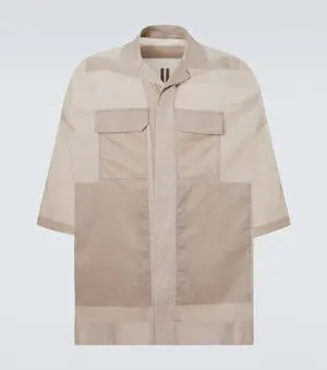 Rick Owens Magnum Tommy Cotton Shirt - Grey