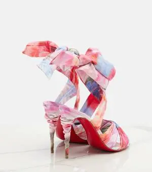 CHRISTIAN LOUBOUTIN Affabula Floral Sandals