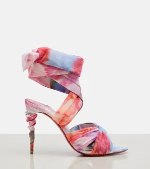 CHRISTIAN LOUBOUTIN Affabula Floral Sandals