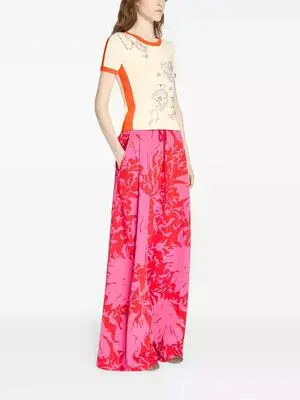 Dries Van Noten Embellished-appliqué T-shirt