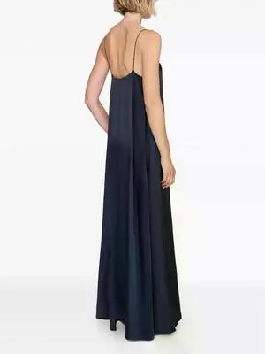 ANINE BING Mae Spaghetti-strap Maxi Dress - Blue