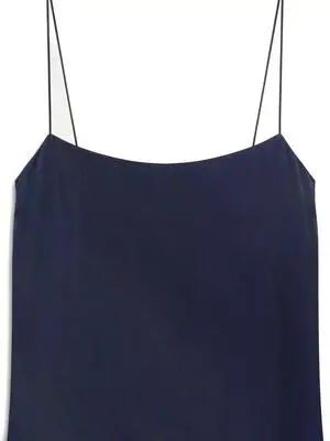 ANINE BING Mae Spaghetti-strap Maxi Dress - Blue