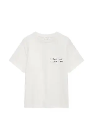 ANINE BING Short-sleeve T-shirt - Neutrals