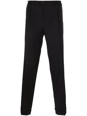 Canali Straight Leg Trousers - Blue