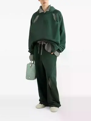 Dolce & Gabbana Treated Jersey Trousers - Green