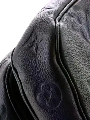 LOUIS VUITTON Multi Pochette Accessoires Monogram Empreinte Giant Crossbody Bag - Black