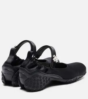 Simone Rocha Ballet Runner Embellished Ballet Flats