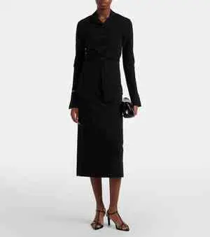 JIL SANDER Mid-rise Pencil Skirt