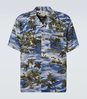Ralph Lauren Printed Shirt - Blue