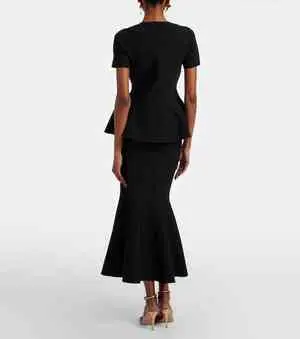 Roland Mouret Knitted Midi Skirt