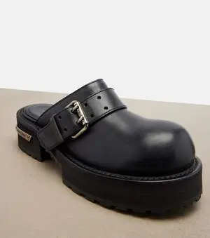 Balenciaga Venom Leather Mules