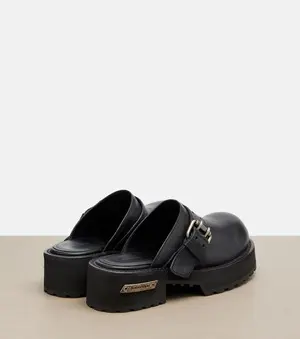 Balenciaga Venom Leather Mules