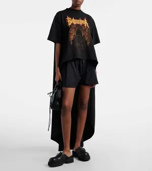 Balenciaga Venom Leather Mules