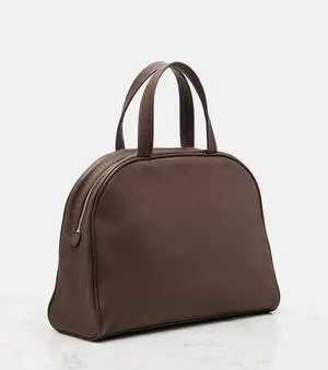 THE ROW Bindle Small Leather Tote Bag - Brown