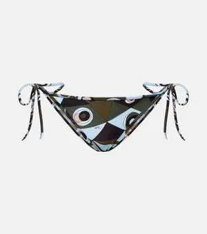 Emilio Pucci Occhi Bikini Bottoms - Multicoloured