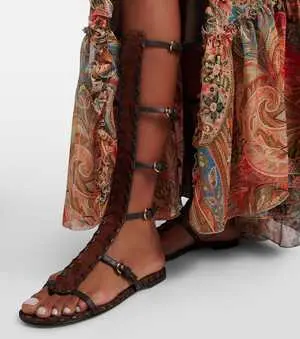 GIANVITO ROSSI Zaira Gladiator Sandals