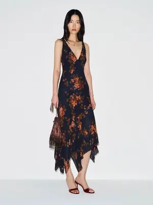 REFORMATION Marysia Dress - Blue