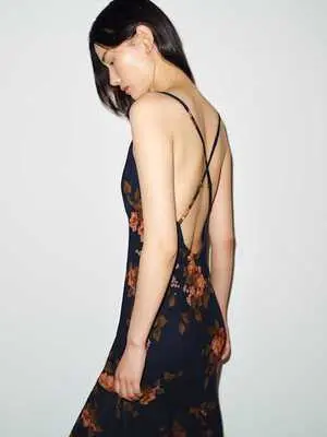 REFORMATION Marysia Dress - Blue