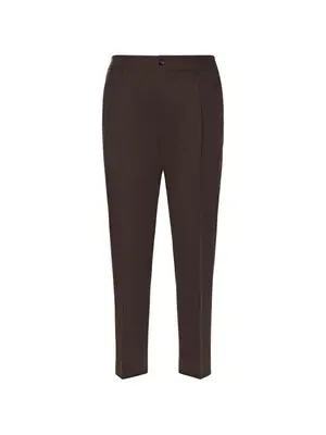 BE ABLE Riccardo Trousers - Brown