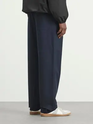 Dries Van Noten Cotton Trousers - Blue
