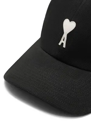 AMI Paris De Coeur Baseball Cap - Black