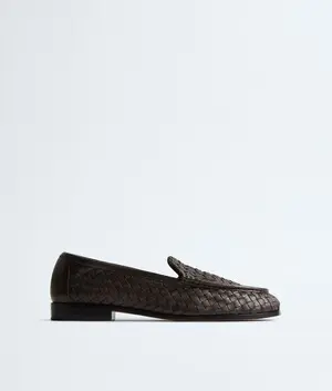 Bottega Veneta Silenzio Loafer - Espresso