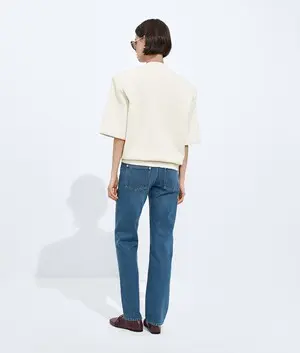 Bottega Veneta Medium Indigo Straight Jeans