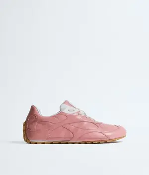 Bottega Veneta Orbit Flash Sneakers - Camelia