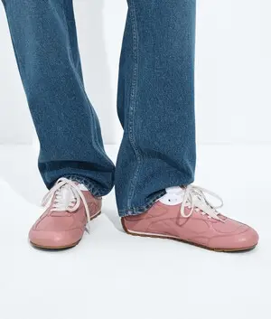Bottega Veneta Orbit Flash Sneakers - Camelia