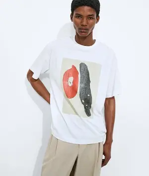Bottega Veneta Cotton Jersey Printed T-shirt