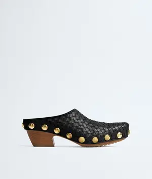 Bottega Veneta Gondola Clog - Black