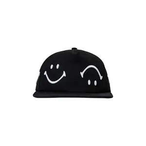 MARKET Smiley Face 6-panel Cap - Black