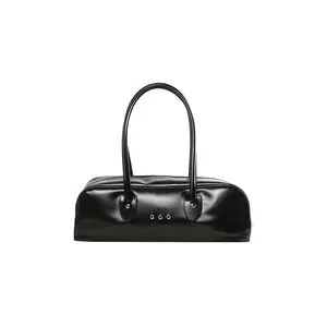 Comme Des Garçons Zipped Leather Bag