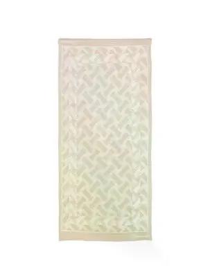 DRUMOHR Patterned Cotton Beach Towel - Neutrals