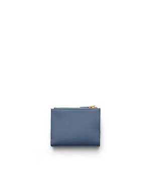 Prada Small Saffiano Leather Wallet - Blue