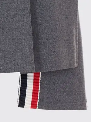 Thom Browne Pleated Skirt With Signature Stripes