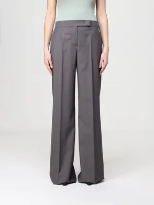 MAX MARA Max Mara Flannel Palazzo Trousers