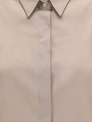 Brunello Cucinelli Sleeveless Shirt - Earth