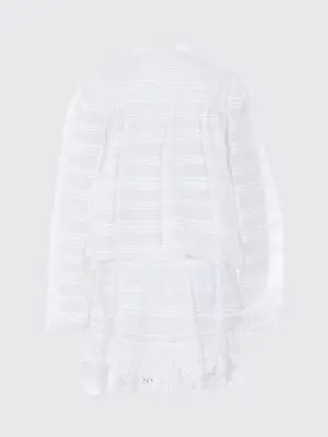 Isabel Marant Étoile Mini Dress With Lace And Tassel Details
