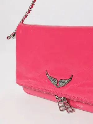 Zadig&Voltaire Clutch With Chain Strap - Red