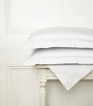 CELSO DE LEMOS Bourdon King Pillowcase - Ivory