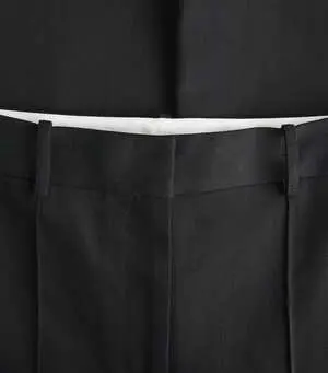 Adam Lippes Deeda Denim Tailored Trousers