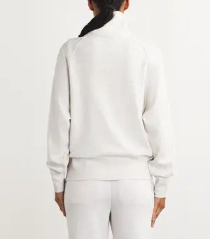 Varley Roxbury Zip-up Sweatshirt - Ivory