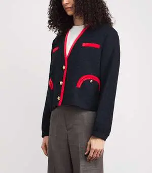 BLAZÉ MILANO Cotton-blend Riviera Cardigan