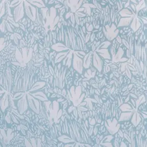 YVES DELORME Capri Aqua Super King Flat Sheet