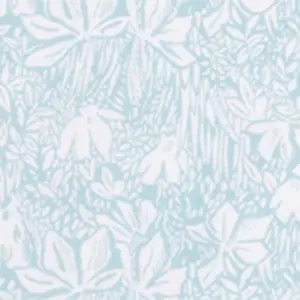 YVES DELORME Capri Aqua Square Oxford Pillowcase