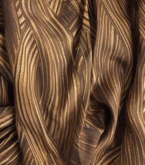 RETORI Silk Grass Waves Maxi Dress