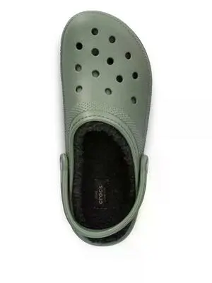 CROCS Perforated Slippers - Green