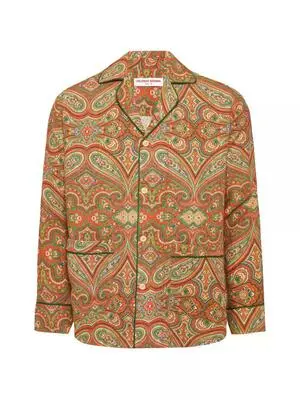 Orlebar Brown Murray Paisley Shirt